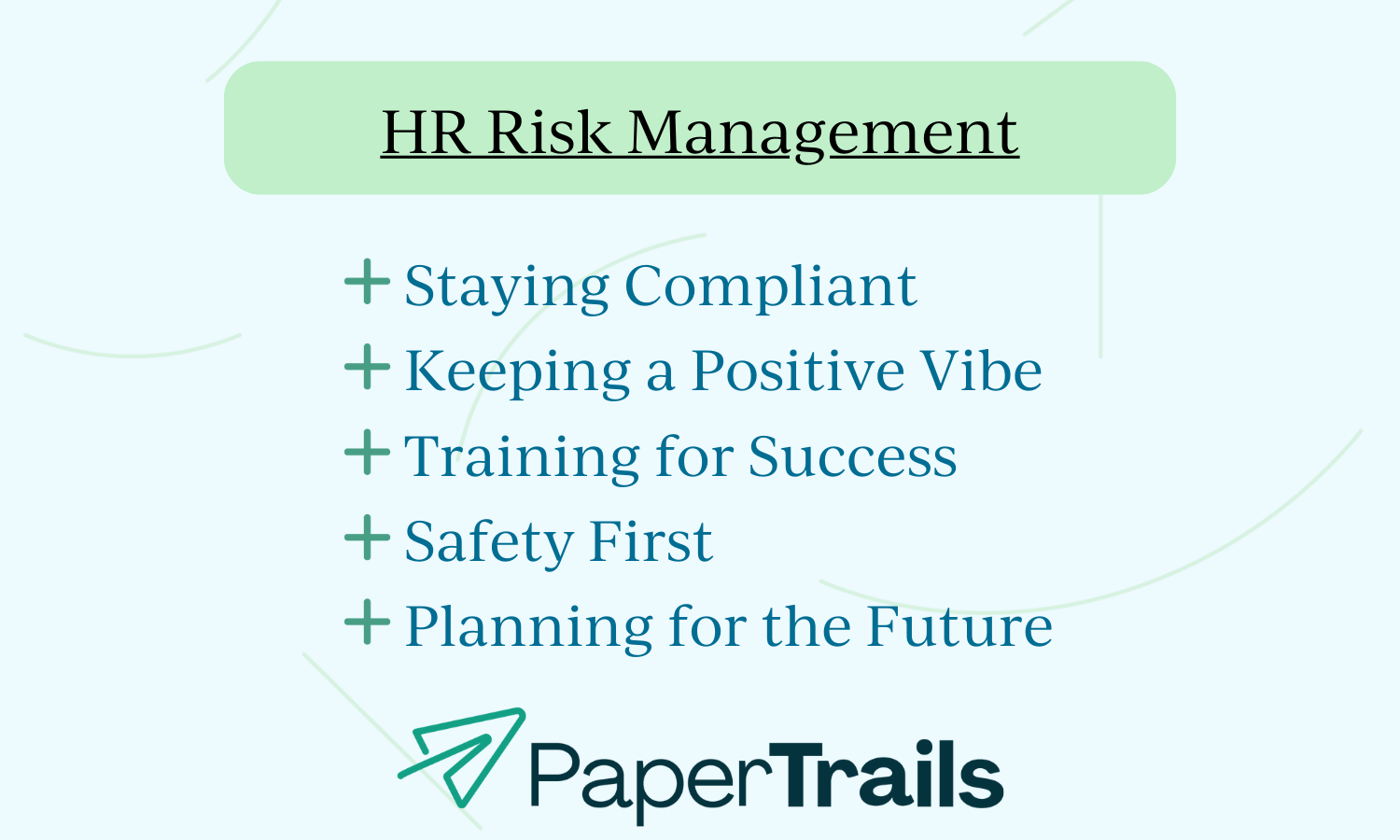 HR risk management: what is its' role? - Paper Trails